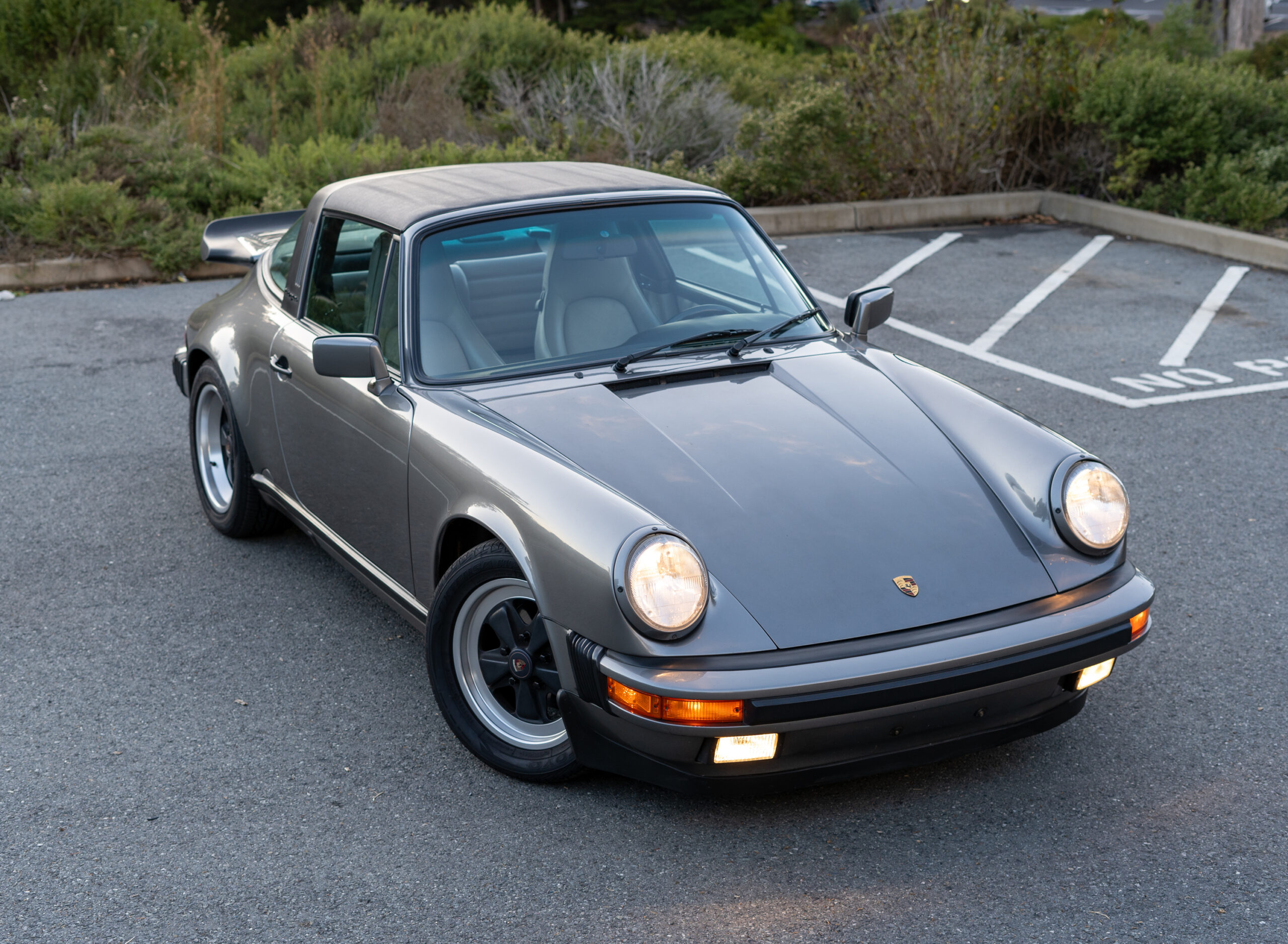 1989 Porsche 911 Carrera Targa Stone Grey Metallic